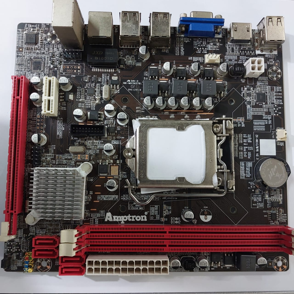 Jual mainboard motherboard intel amtron H61 hdmi front panel usb 3.0 ...