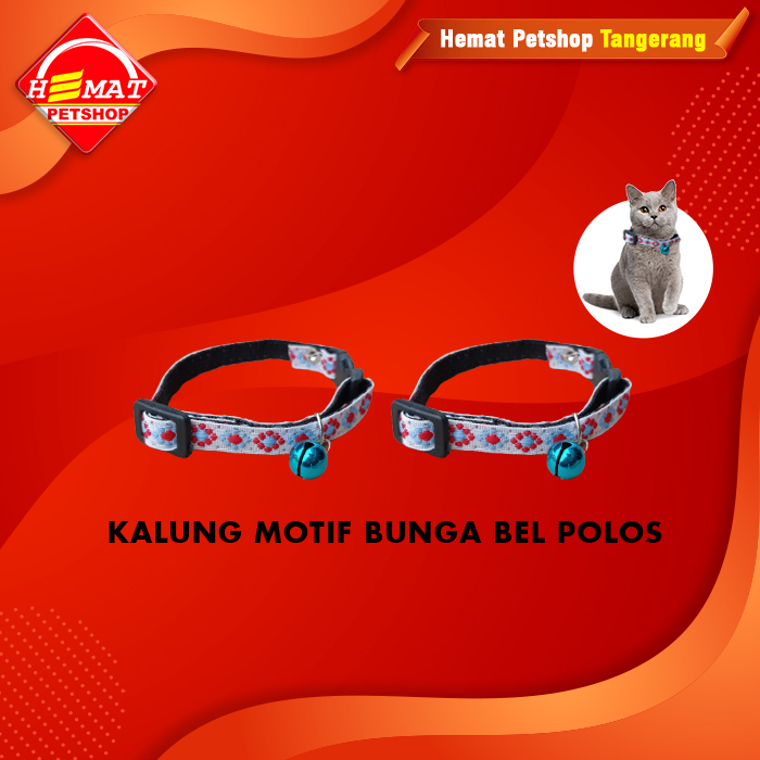 Jual Kalung Kucing Motif Bunga Bell Polos | Shopee Indonesia