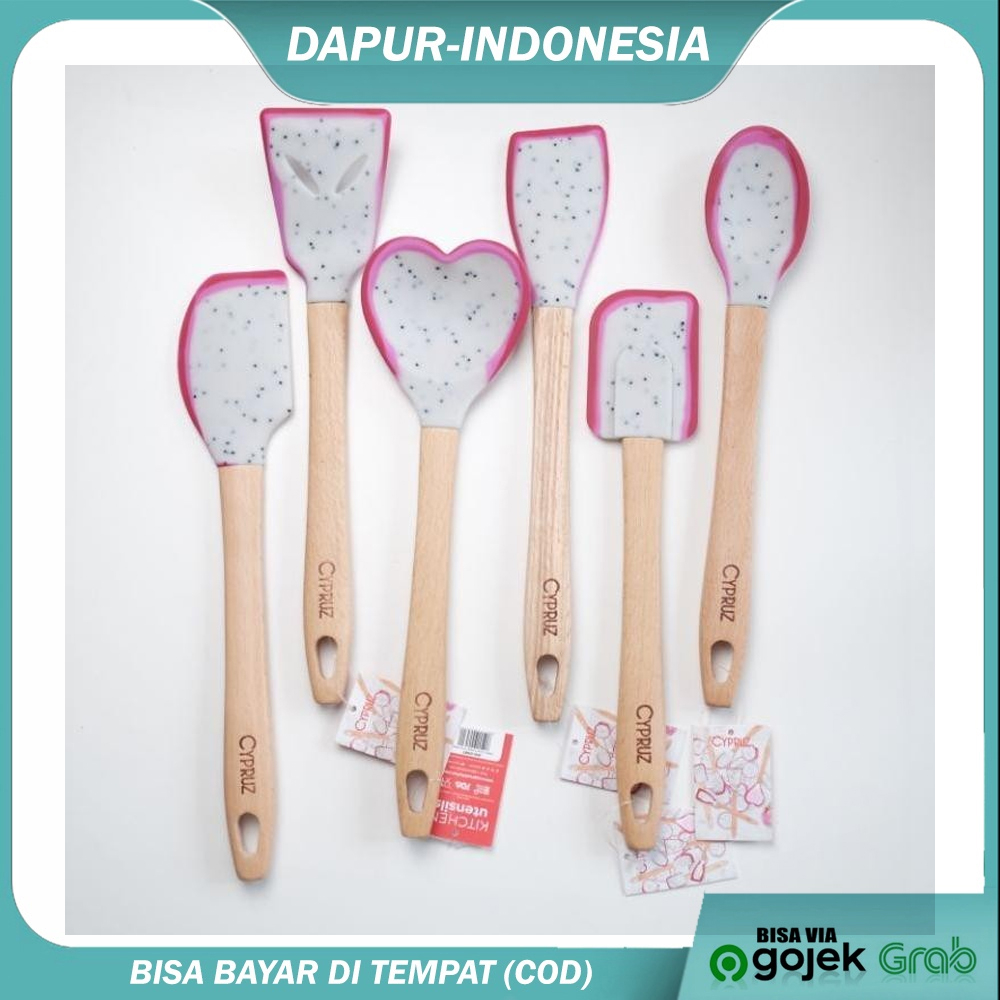 Jual Spatula Cypruz Dragon Fruit Utensile Series/Cypruz Buah Naga ...