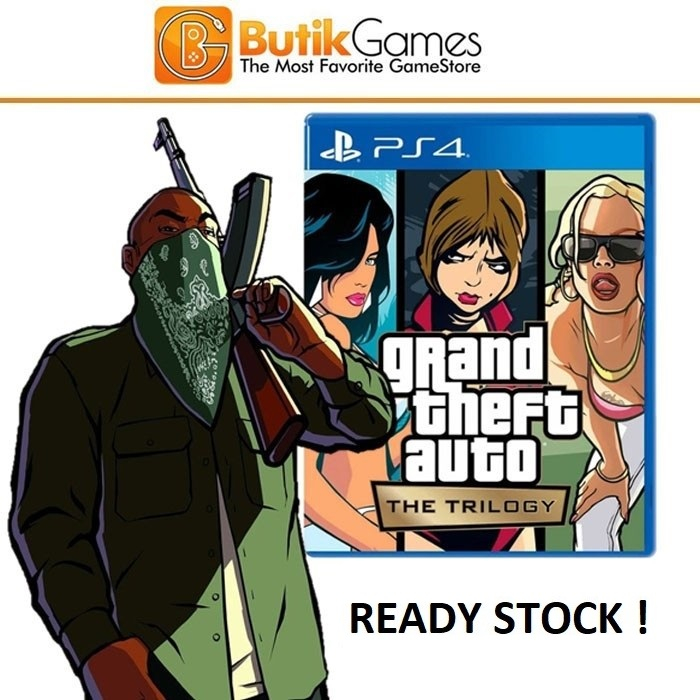 Jual Grand Theft Auto GTA Trilogy PS4 The Definitive Edition | Shopee ...