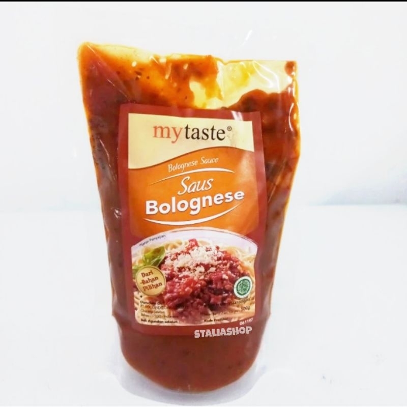 Jual My Taste Saus Barbeque Blackpepper Teriyaki Bolognese Sauce 500gr ...
