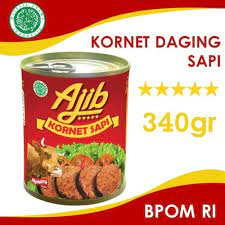 Jual DAGING KORNET SAPI AJIB 340 GRAM MAKANAN KALENG ENAK MURAH ...