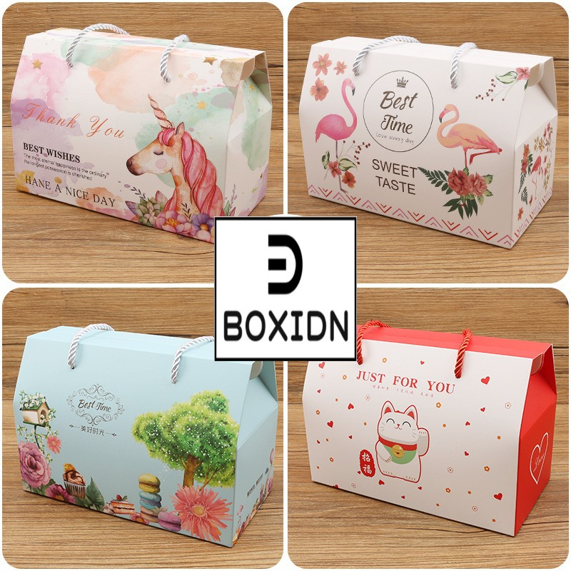 Jual Medium Box Souvenir Ulang Tahun Anak Goodie Bag Snack Ultah ...