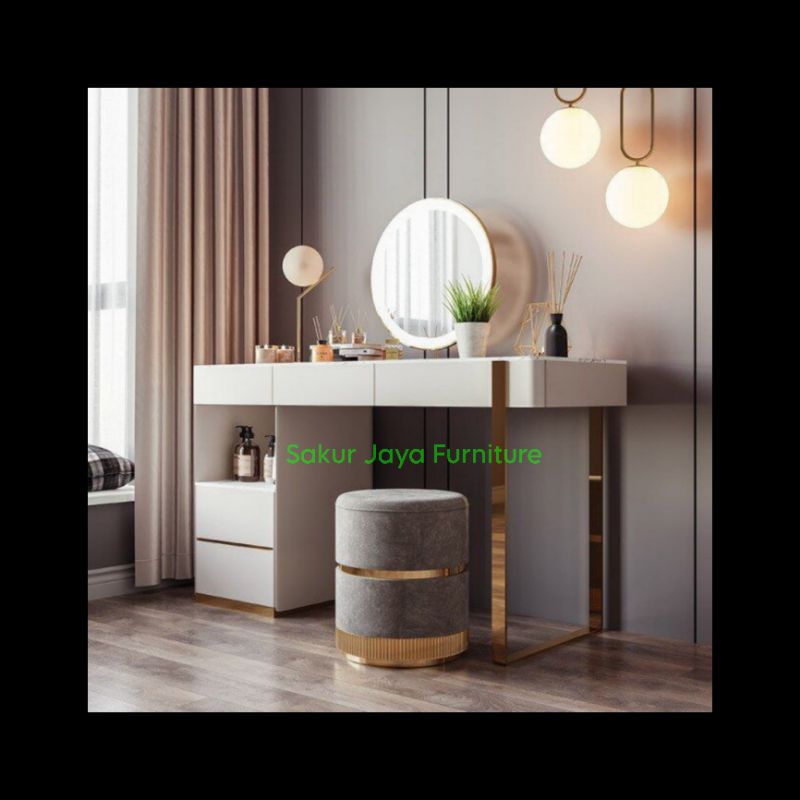Jual Meja Rias Simpel SJF | Shopee Indonesia