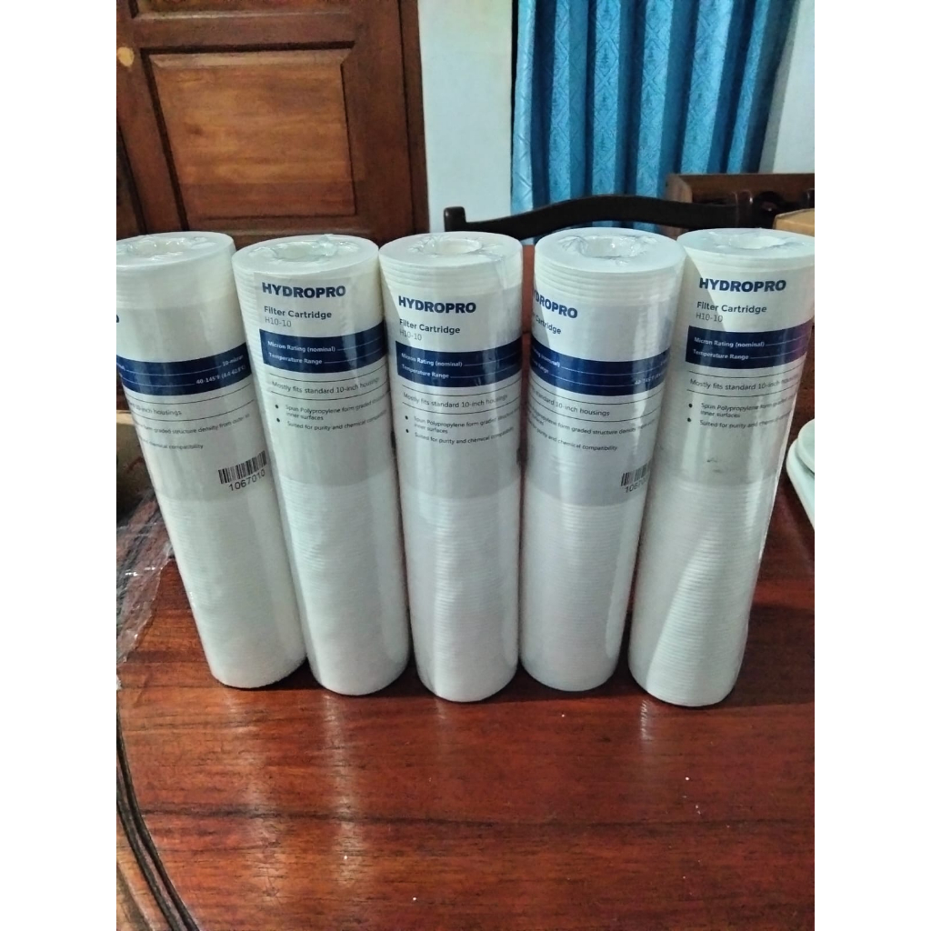 Jual Katrid spun filter Hydropro 10 inch (5pcs) (Ready 3 & 10 Mikron ...