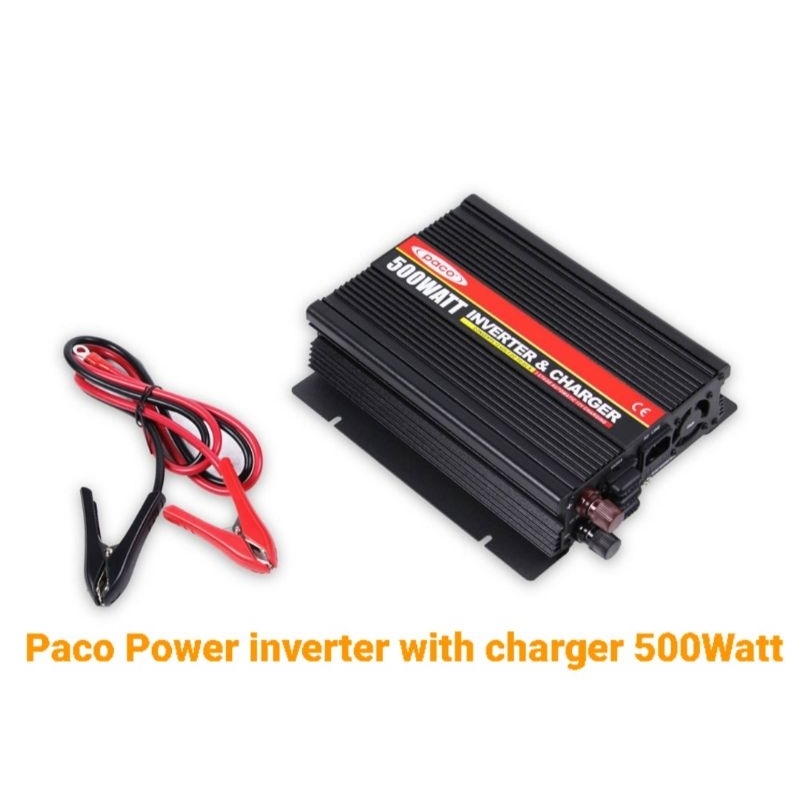 Jual Paco Power Inverter Dengan Charger 500 W | Shopee Indonesia