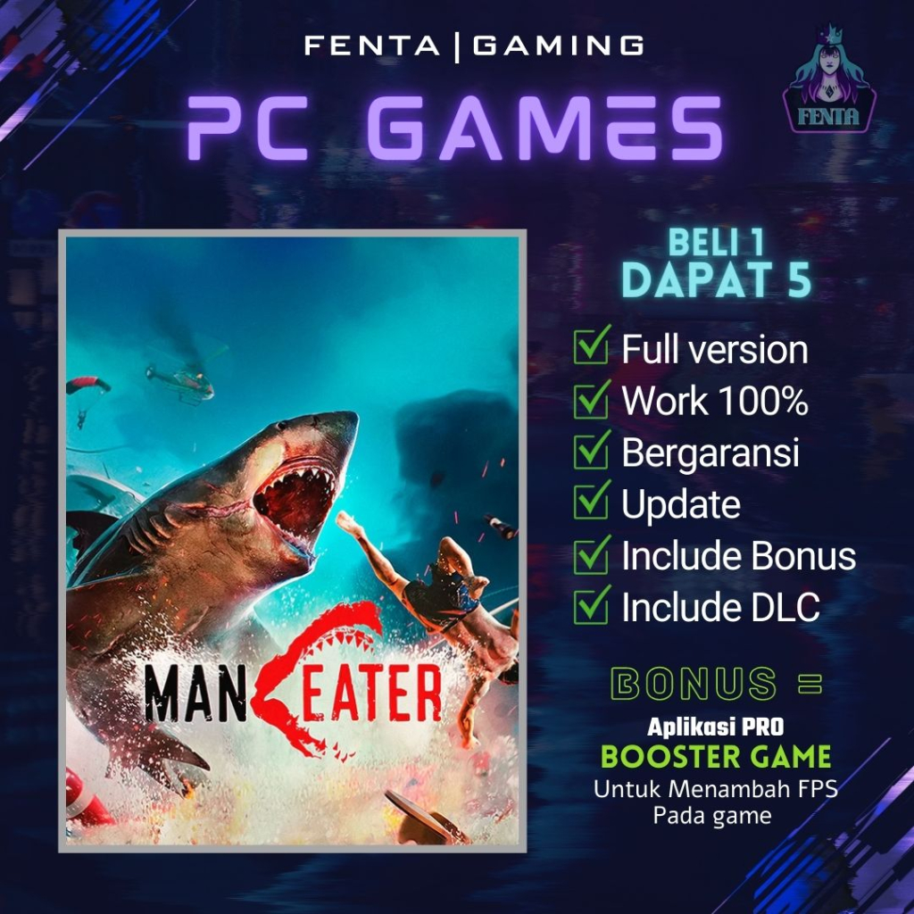Jual MANEATER APEX EDITION - GAME PC - GAME LAPTOP | Shopee Indonesia
