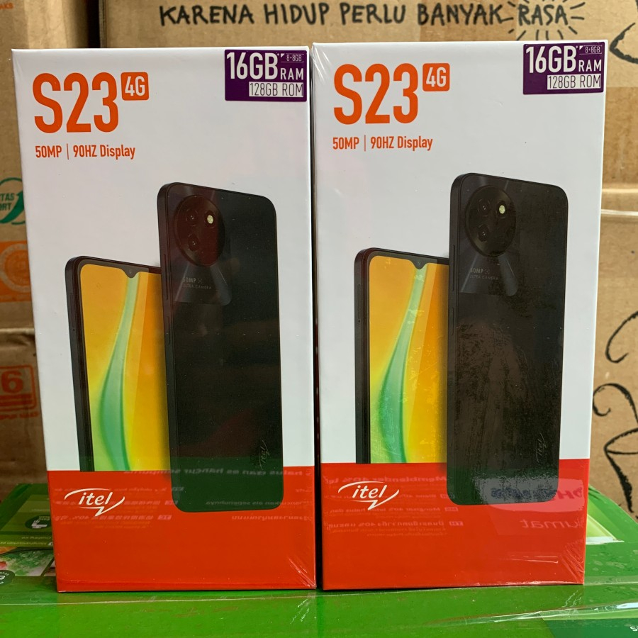 Jual ITEL S23 RAM 8+8/128GB 90Hz 5000mAh Garansi Resmi | Shopee Indonesia