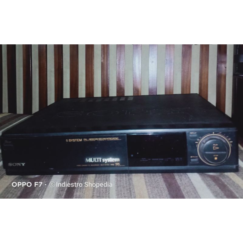 Jual Sony VHS Multisystem SLV-X700 Video Cassette Recorder 5 System ...