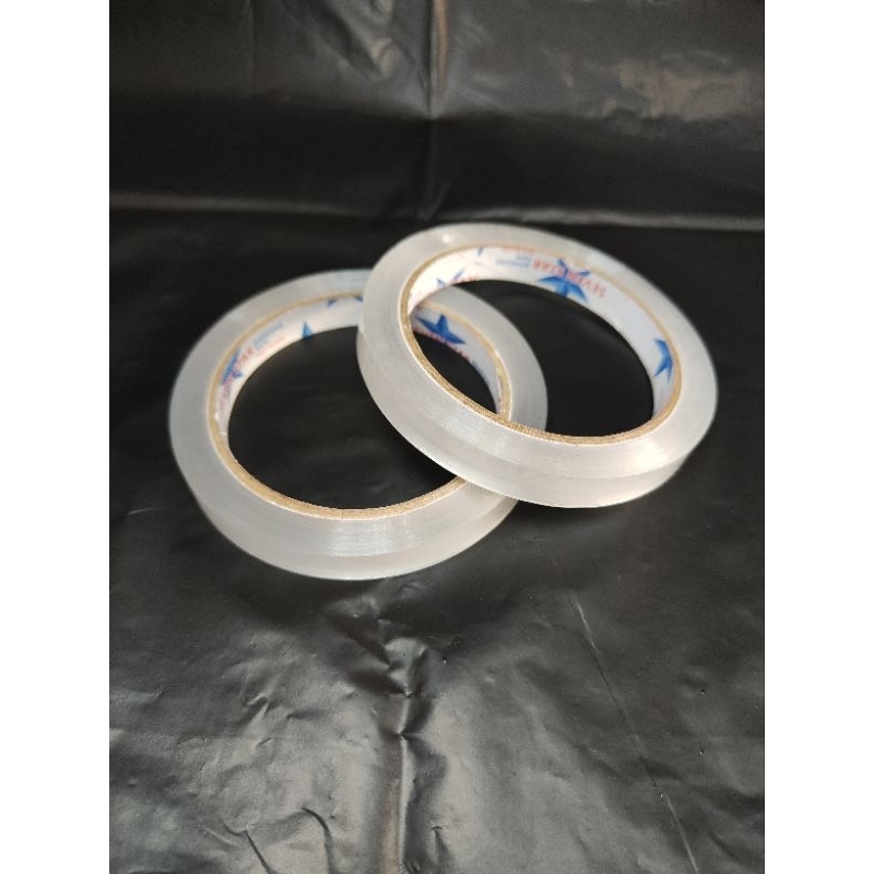 Jual Isolasi / Lakban 12mm / 0,5 inch x 72 yard bening | Shopee Indonesia