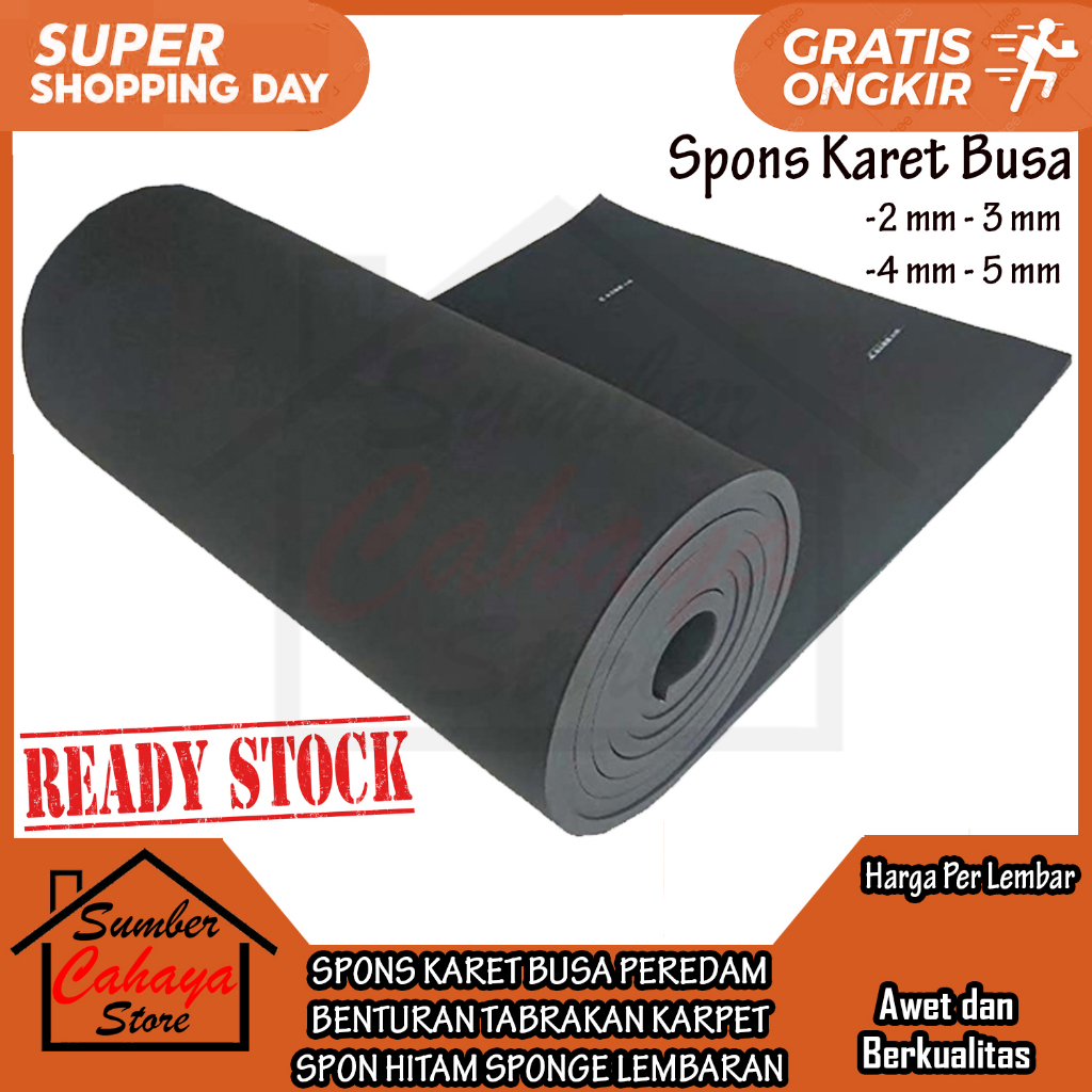Jual [Kargo] Karpet Spon Karet Busa Peredam Benturan Spons Tabrakan ...