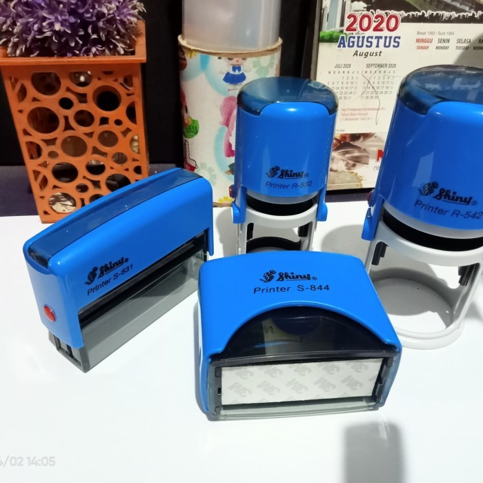 Jual Stempel Shiny Self Inking / STEMPEL NAMA / STEMPEL PERUSAHAAN / STEMPEL TOKO | Shopee Indonesia