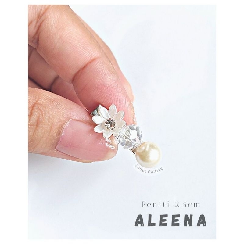 Jual ALEENA bros dagu peniti hijab 2,5cm stainless ANTI KARAT tajam ...