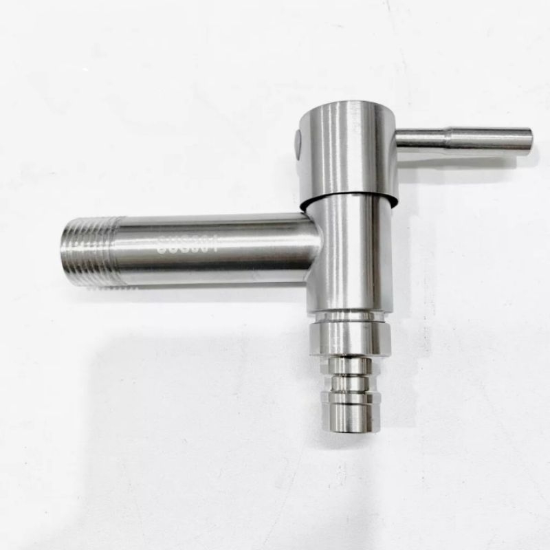 Jual Kran taman minimalis stainless steel 304 / kran air stainlesa asli ...