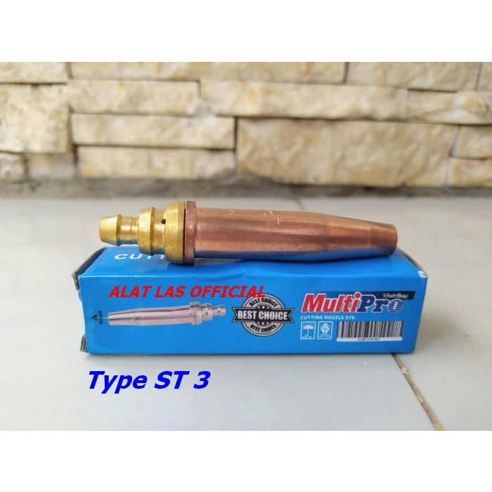 Jual Multipro Cutting Nozzle Strong ST 8 X #3 | Shopee Indonesia