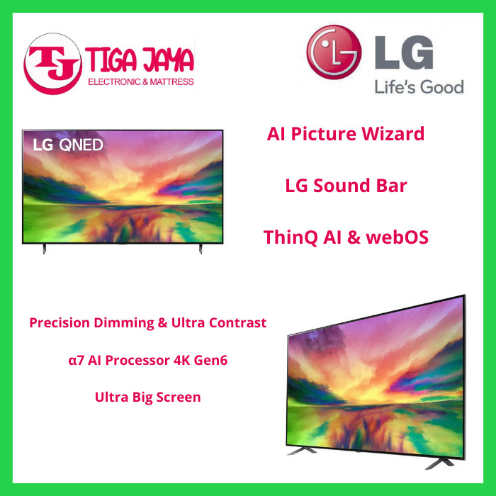 Jual LG 75QNED80 75 QNED TV 75 INCH 4K SMART TV 75QNED80SRA | Shopee Indonesia