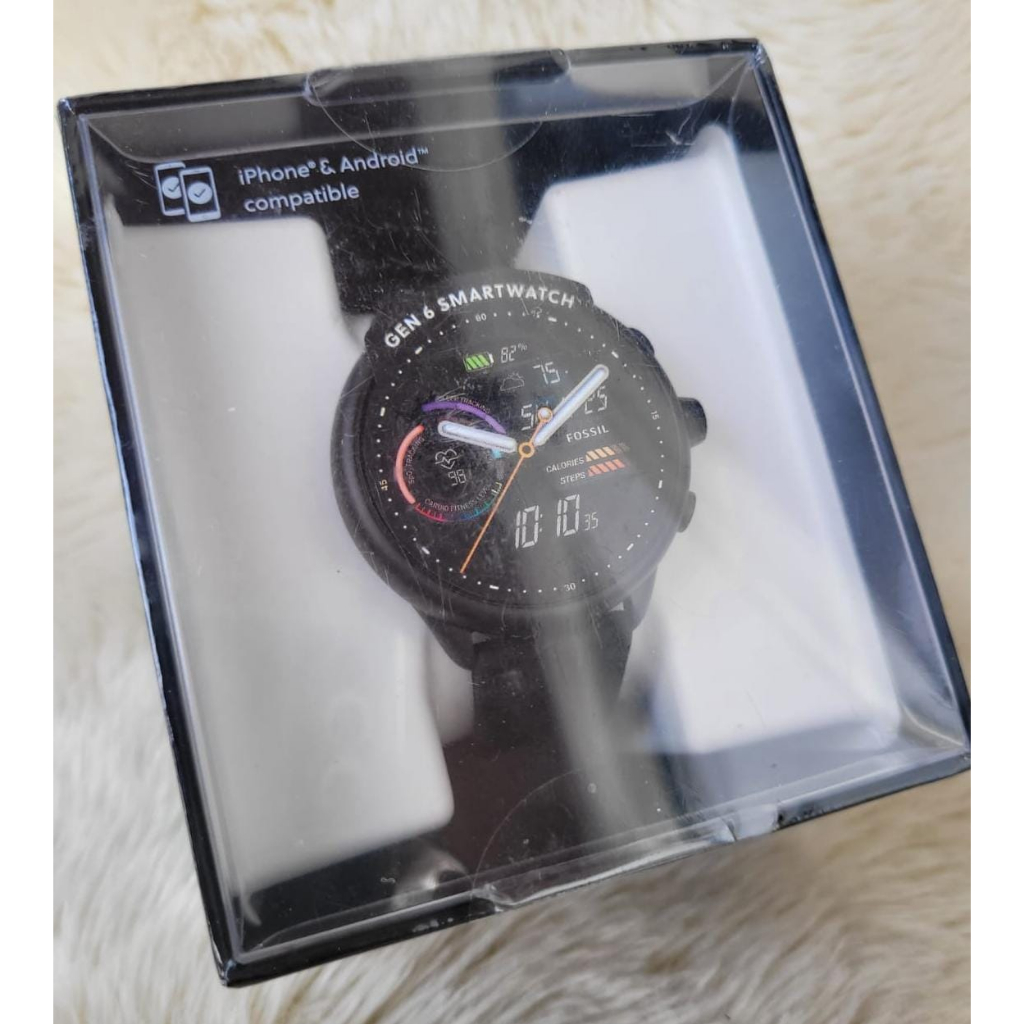 Jual Jam branded ori smartwatch gen 6 sealed black / pink | Shopee ...