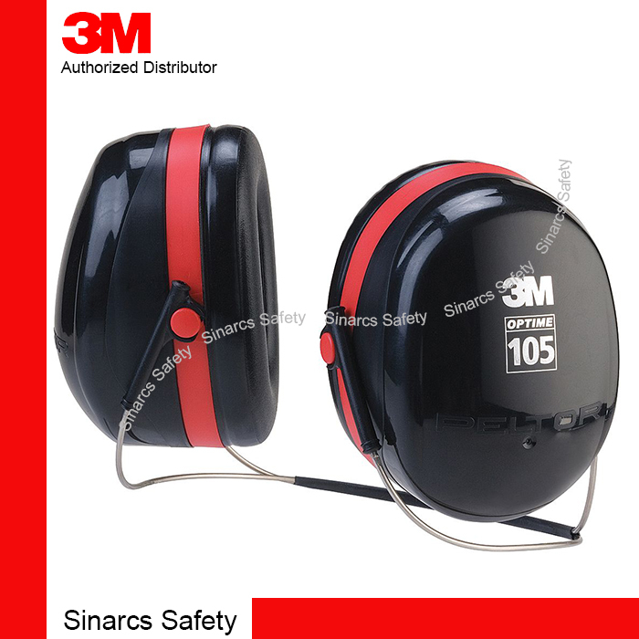 Jual Earmuff 3M Peltor Optime 105 H10B NRR 29 dB With Neckband | Shopee Indonesia