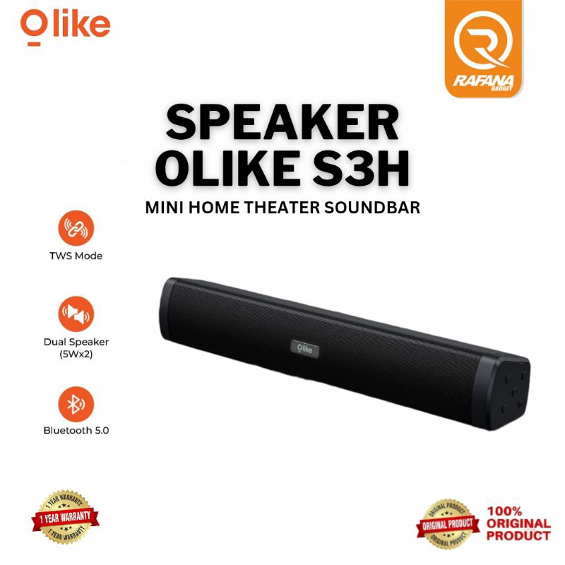 Jual Olike Speaker S3H Mini Home Theater Soundbar | Shopee Indonesia