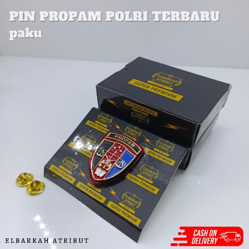 Jual PIN/BRIVET PROPAM POLRI TERBARU PAKU/MAGNET | Shopee Indonesia