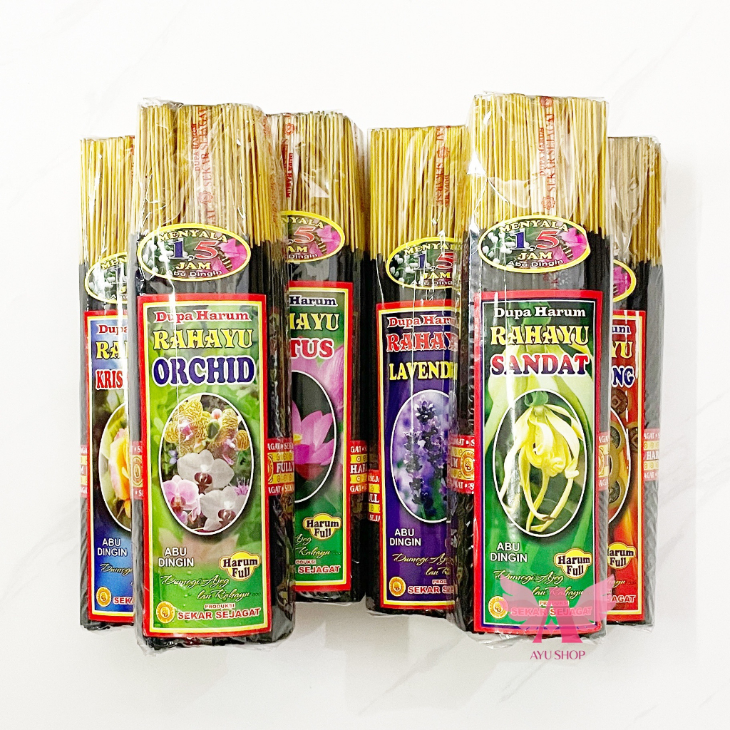 Jual Dupa Aromaterapi Harum Full Sekar Sejagat Kiloan Menyala 1,5 Jam ...