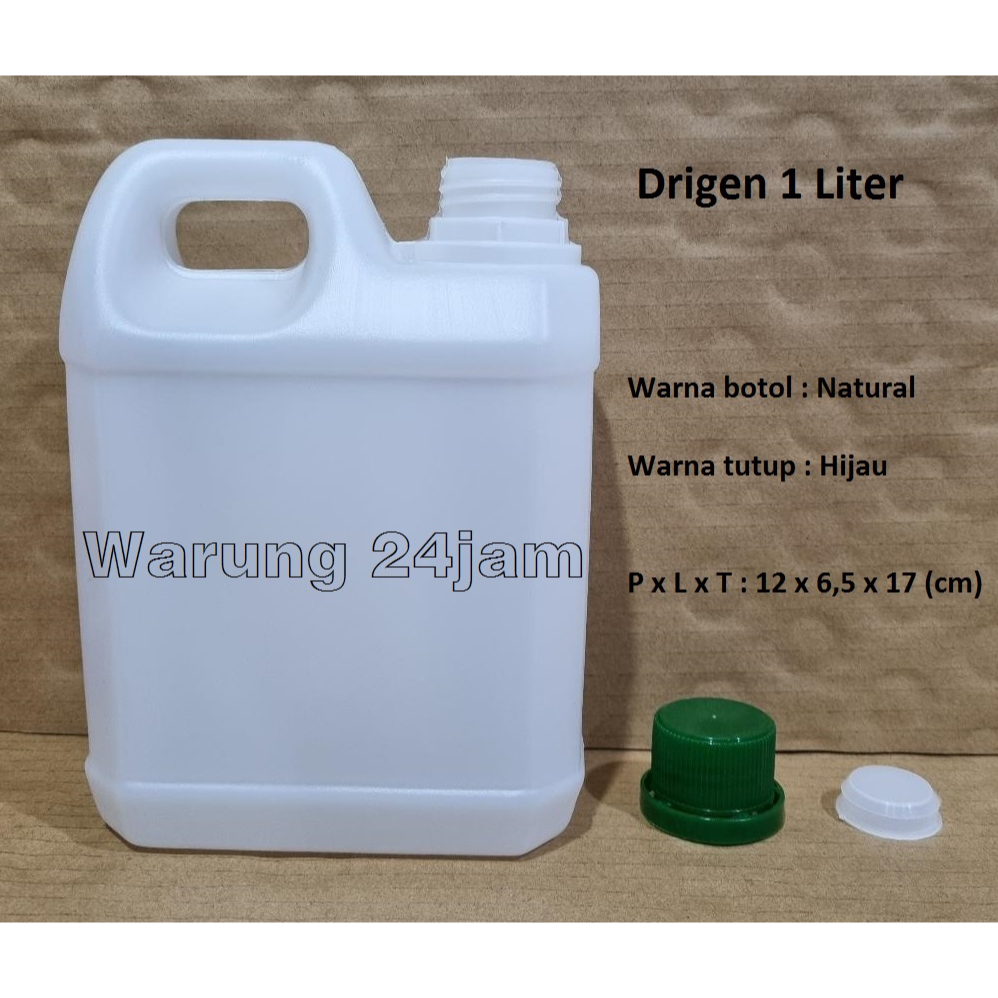 Jual botol plastik derigen drigen dregen jeriken jerigen HDPE labor ...