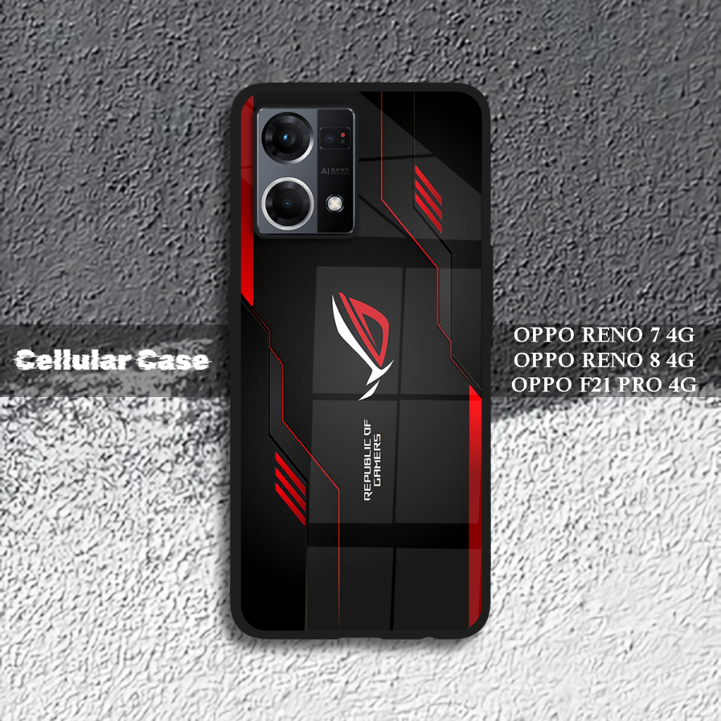Jual [CS40] Case Glossy Oppo Reno 7 8 F21 Pro 4G | Casing HP Kilau Efek ...