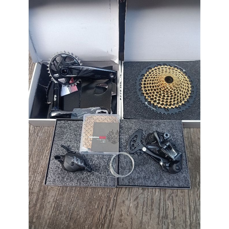 Jual Groupset Group Set Sram XX1 Carbon XG 1922 12speed Mix Crank GX ...