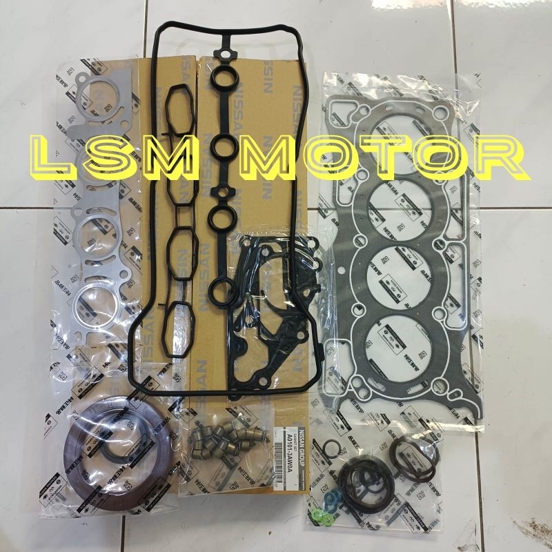 Jual paking set packing gasket full set Juke Evalia new Livina 1.5cc L11 2013-2016 bahan ...