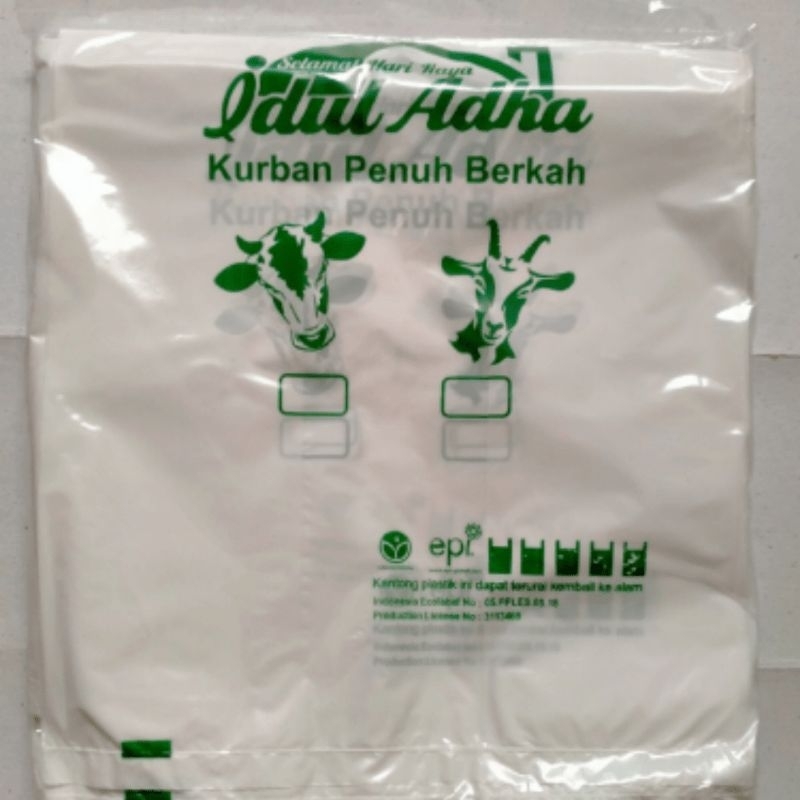 Jual PLASTIK DAGING KURBAN MUAT 5-6KG | Shopee Indonesia