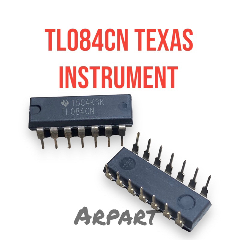 Jual ic TL084CN TL084 original texas instrument | Shopee Indonesia