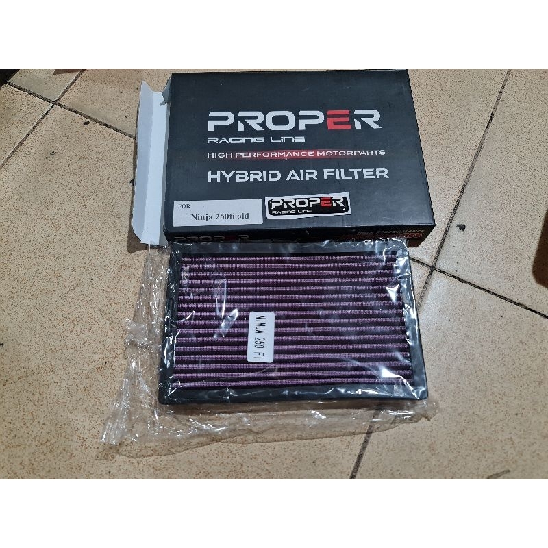 Jual Air filter udara Proper Racing Line Ninja250R Ninja250fi Z250 RR ...