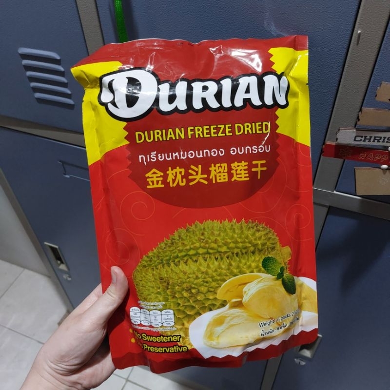 Jual durian kering dry freeze dried duren isi montong monthong bungkus ...