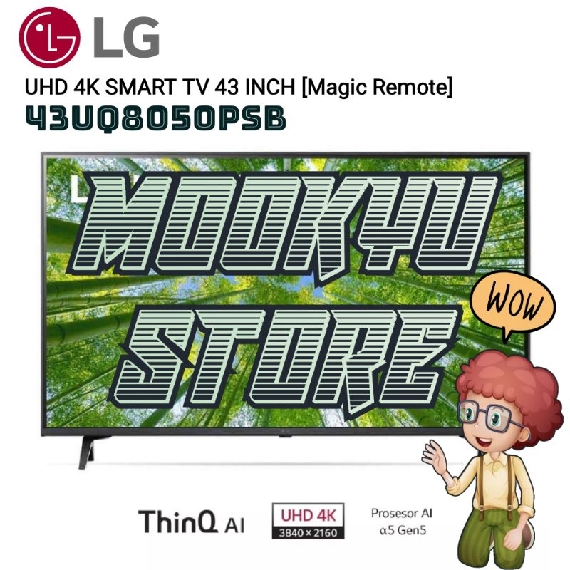 Jual LG LED UHD 4K SMART TV 43 inch 43UQ8000PSC | 43UQ8000 | 43UQ8050 ...