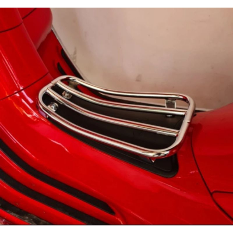 Jual Bagasi Depan / Luggage Carrier Floor Rack Vespa Primavera New ...