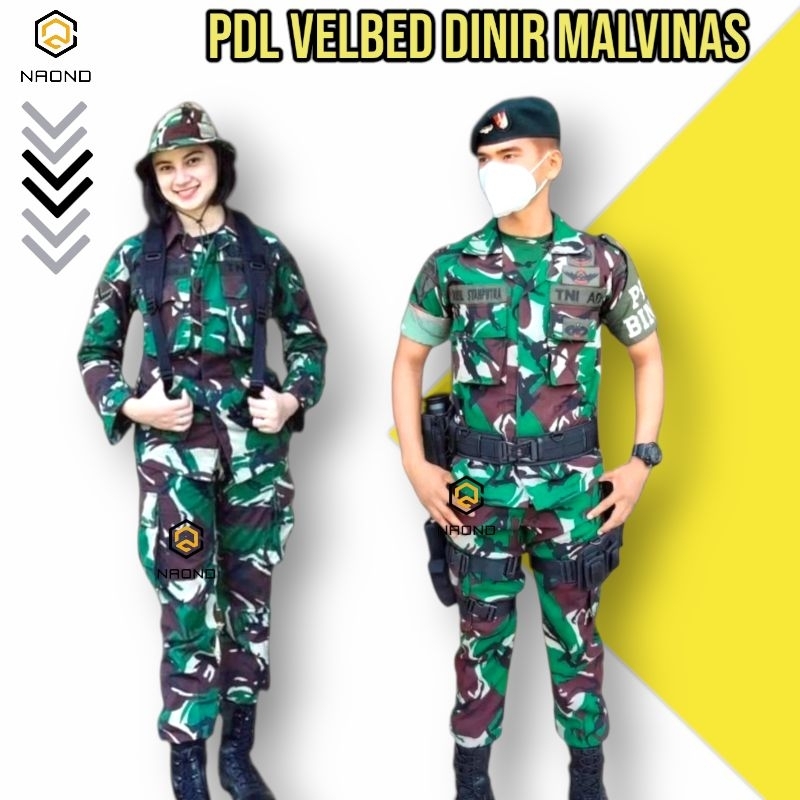 Jual STELAN BAJU PDL DINIR MALVINAS/PDL TEMPUR VELBET PREMIUM/ PDL LORENG TNI DINIR | Shopee ...