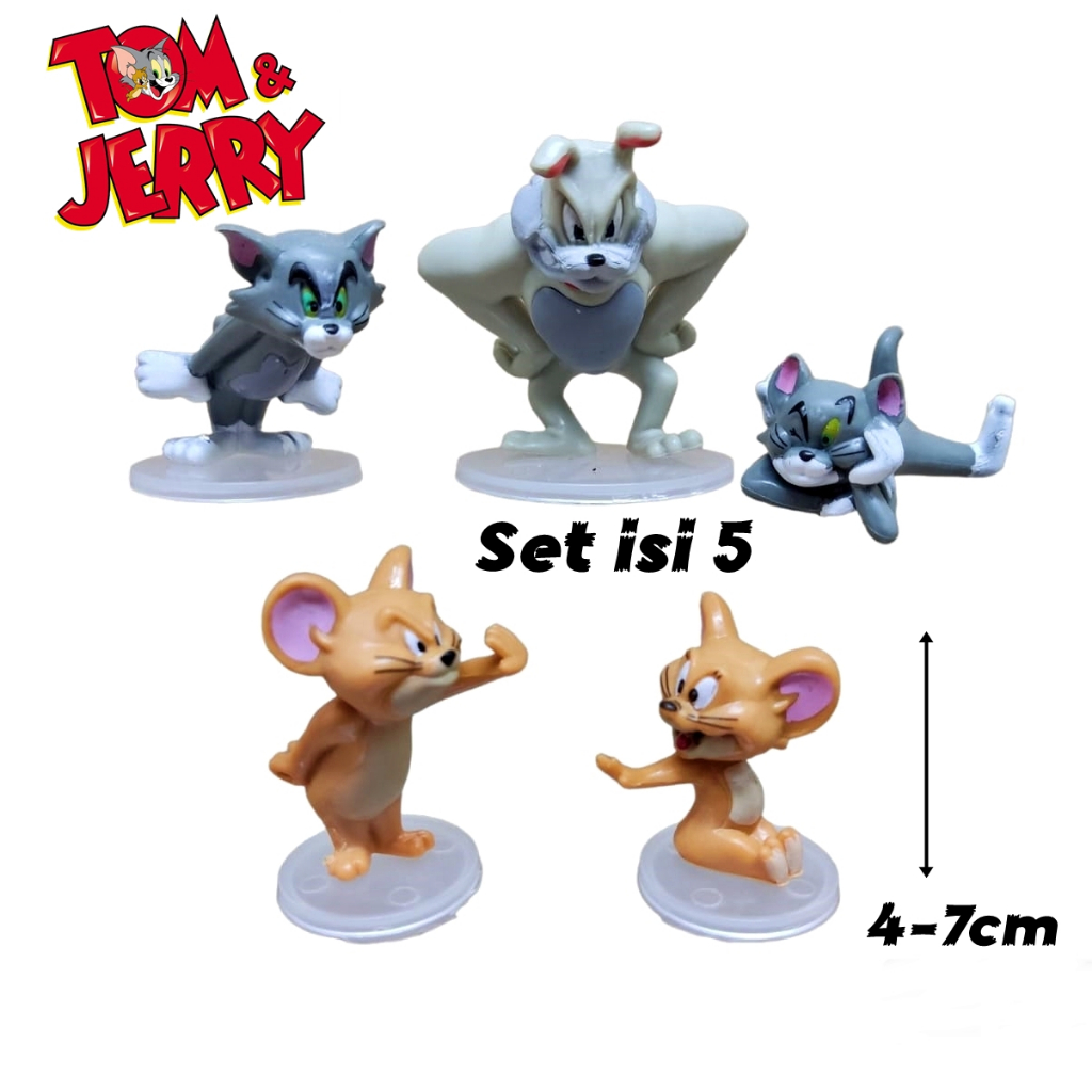 Jual Tom and Jerry Dreamy Action Figure Set 5 | Shopee Indonesia