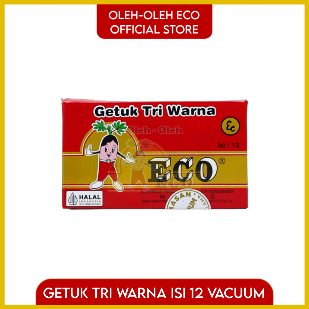 Jual Getuk Tri Warna Magelang ECO Vacuum | Shopee Indonesia
