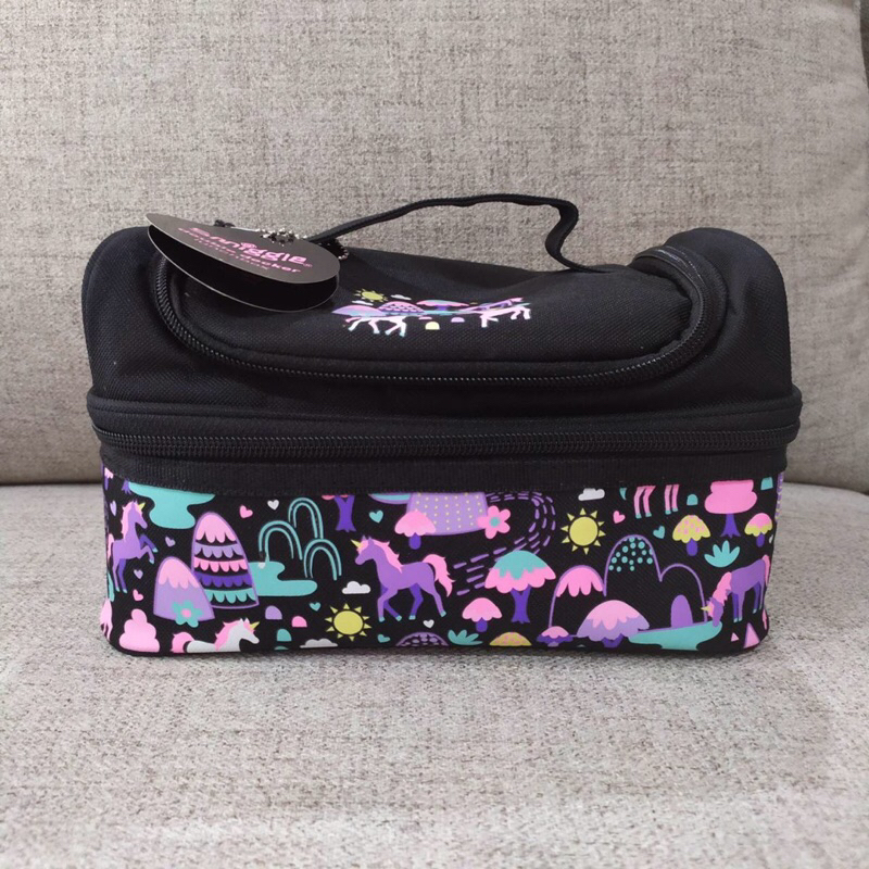 Jual Smiggle Double Decker Box - Black Unicorn | Shopee Indonesia
