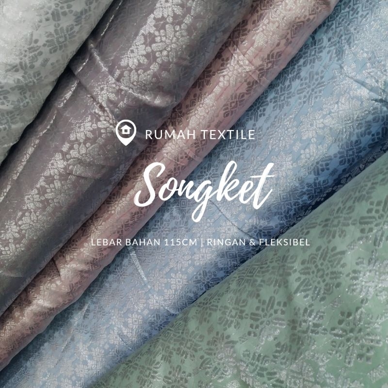 Jual KAIN SONGKET/KAIN SONGKET SEMI PALEMBANG/SONGKET/KAIN SONGKET ...