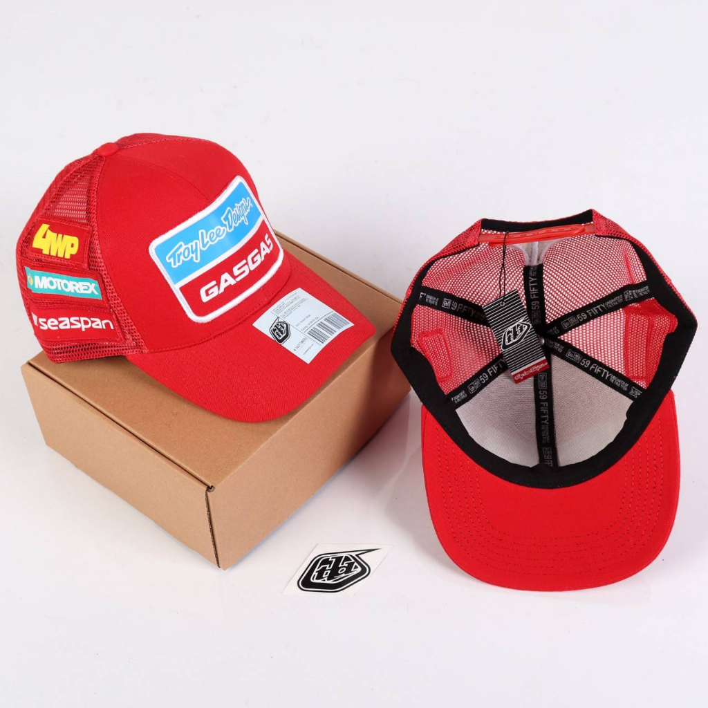 Jual CURVE HAT TLD GASGAS RED | TOPI PRIA LIDAH CEKUNG | TOPI DATAR ...