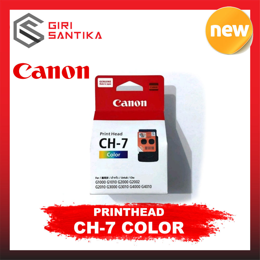 Jual Canon Printhead / Print Head CH-7 CH7 Color (G1010 G2010 G3010 ...