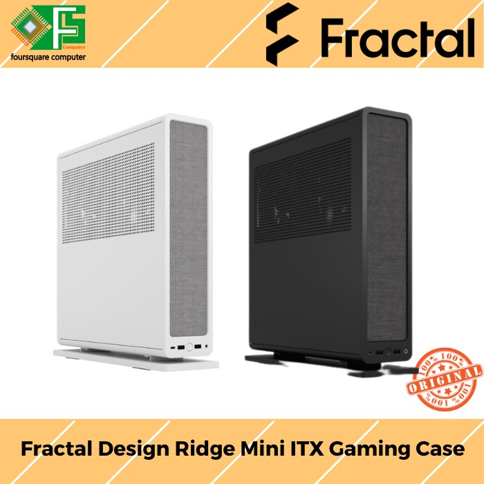 Jual PC Casing Gaming Fractal Design Ridge Mini ITX | PC Case Mini ITX ...