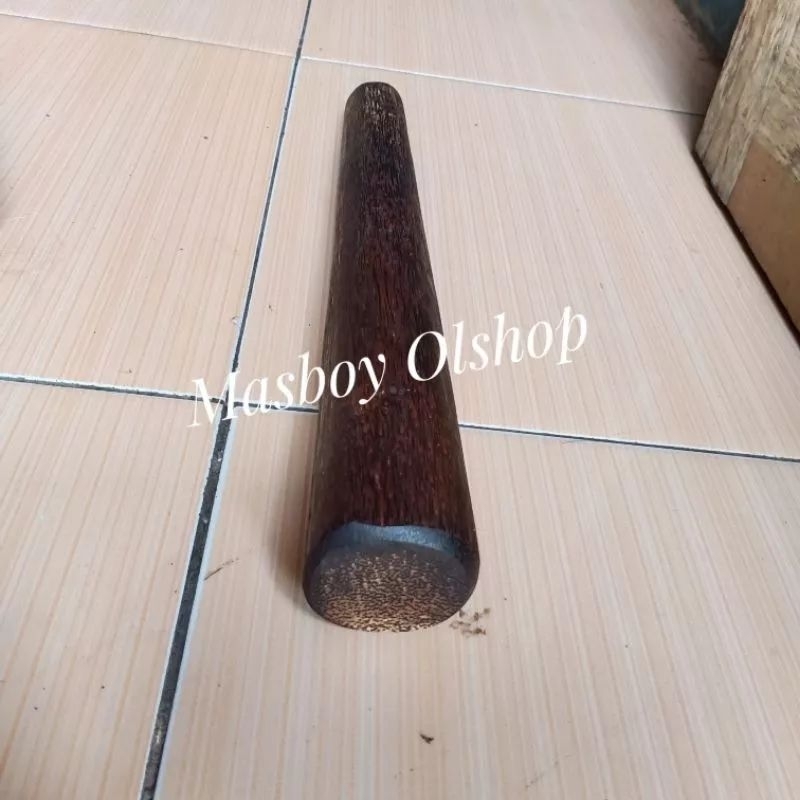 Jual Alu Kayu Tumbukan Kayu Aren / Halu Lumpang Lesung / Panjang 40 Cm ...