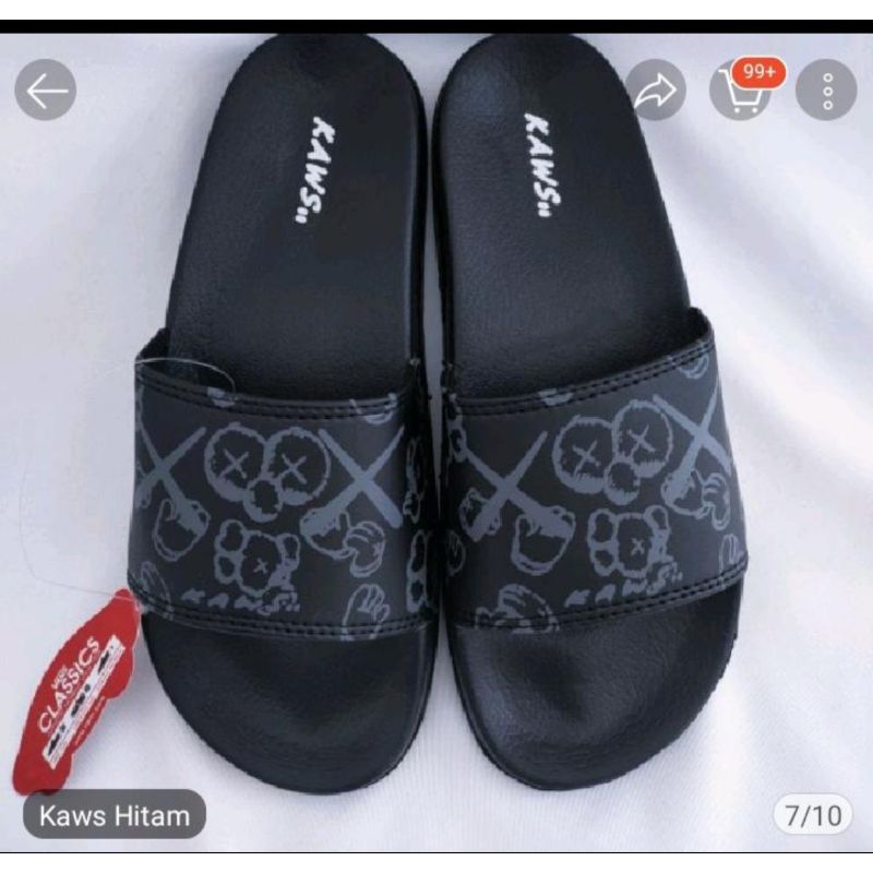Jual Sendal slip-on/slide "KAWS" | Shopee Indonesia