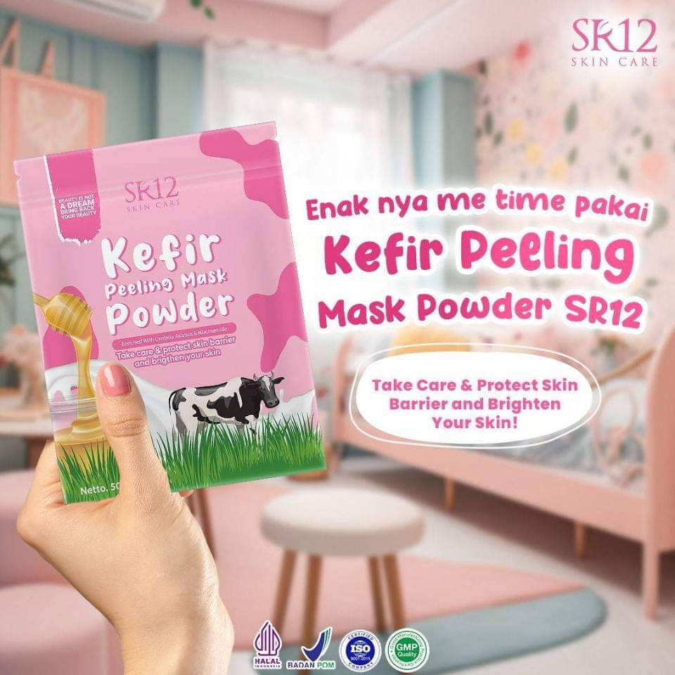 Jual Kefir Peeling Mask Powder sr12 skincare | Shopee Indonesia