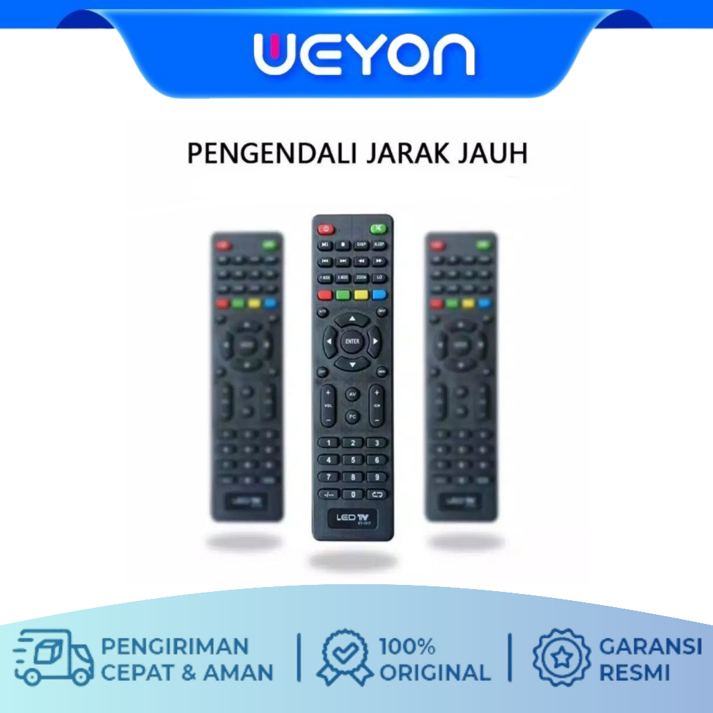Jual REMOTE TV SAKURA/ANIMAX/WEYON/GAZELA/LED TV ORIGINAL 32IN/24IN ...