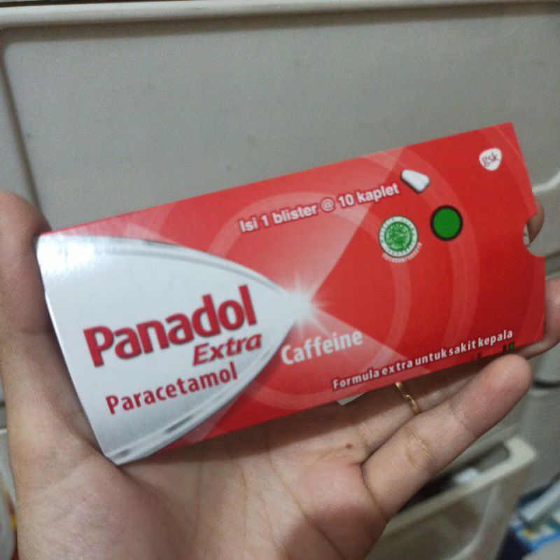 Jual Panadol Extra Merah PARATUSIN paracetamol untuk sakit kepala strip ...
