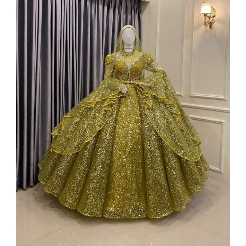 Jual gaun 3in1 custom | Shopee Indonesia