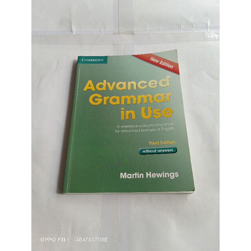 Jual Buku Advanced Grammar In Use Martin Hewings Shopee Indonesia